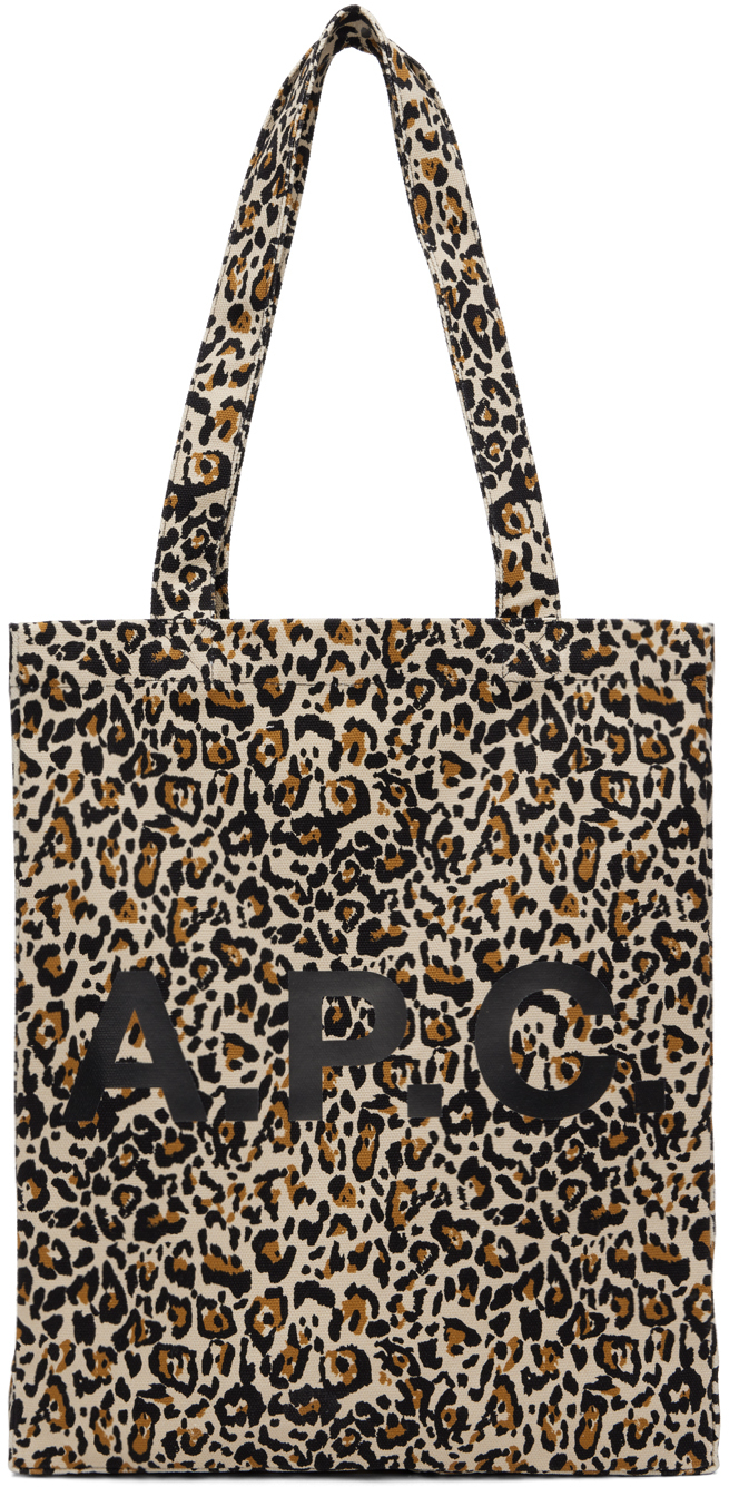 A.P.C.: Beige Lou Tote | SSENSE Canada