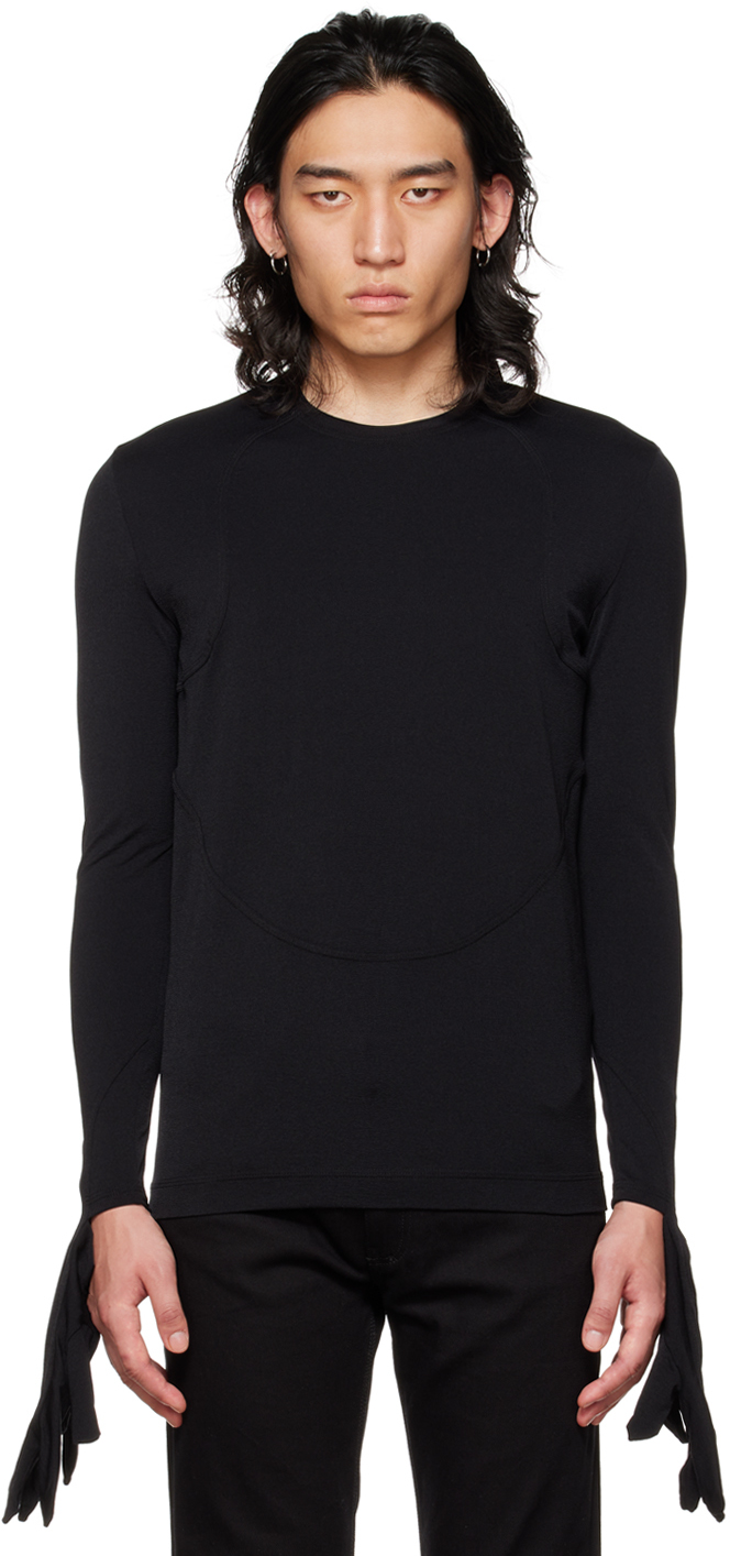 Givenchy: Black Hood Sweater | SSENSE