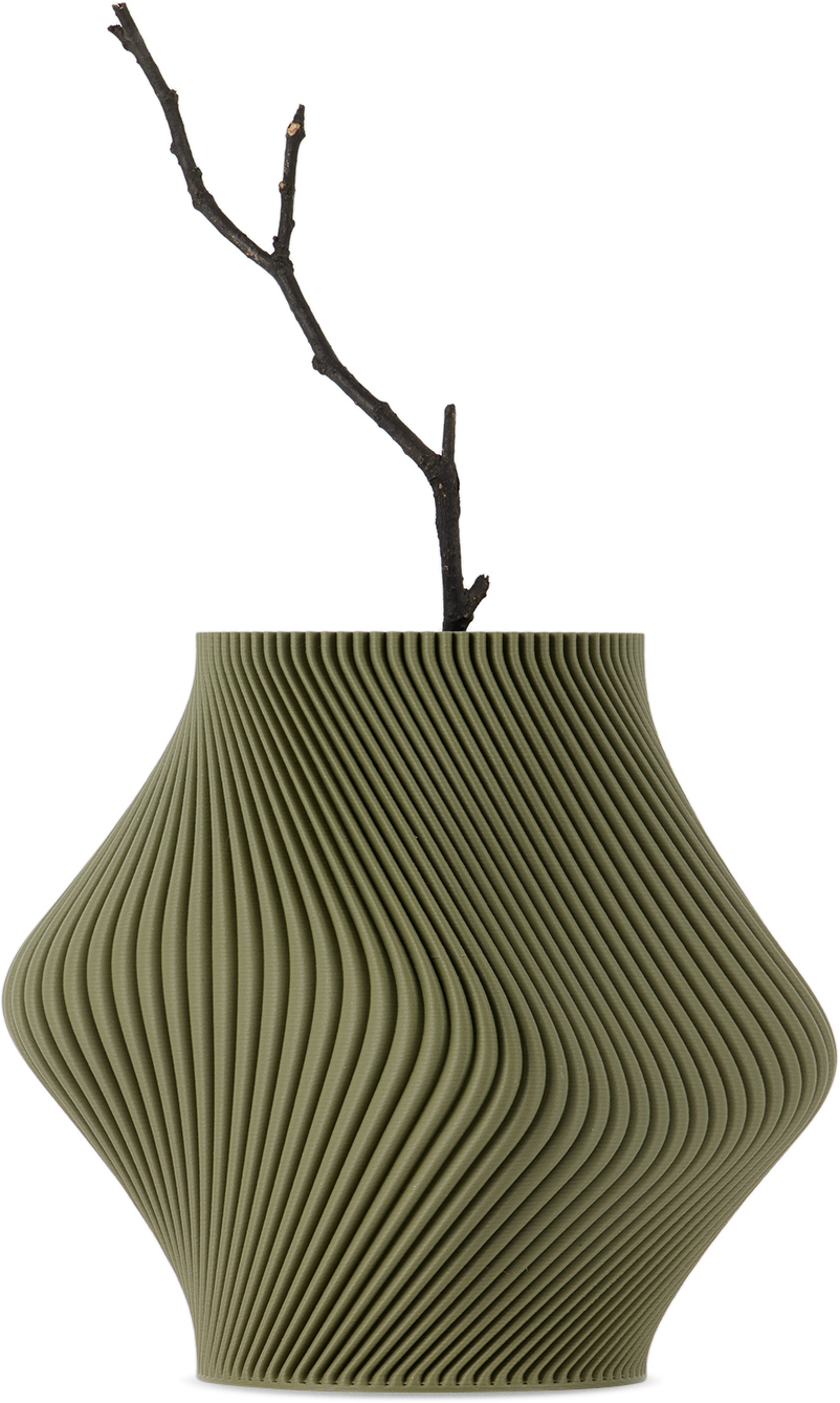 Green Bloz Vase by Sheyn | SSENSE