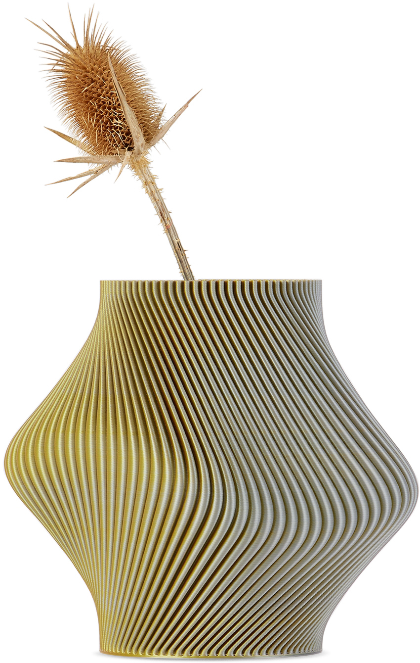 SSENSE Exclusive Yellow Bloz Vase by Sheyn | SSENSE Canada