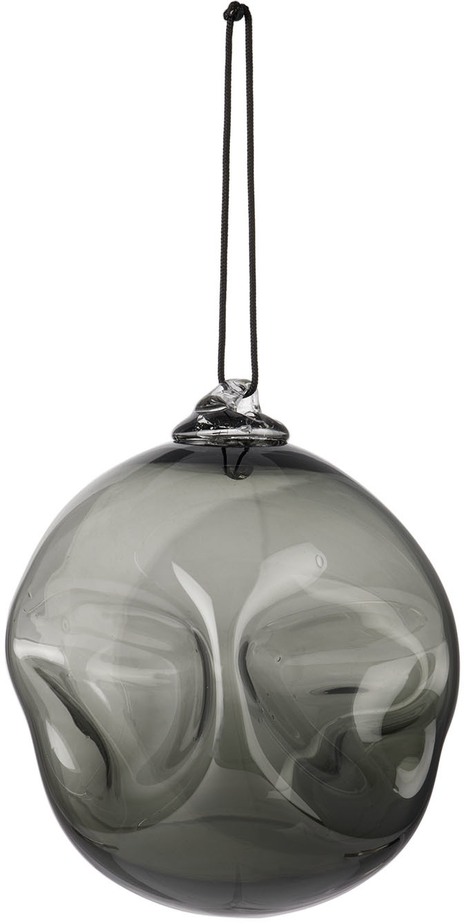 SSENSE Canada Exclusive Gray Glass Ornament by Goodbeast on Sale
