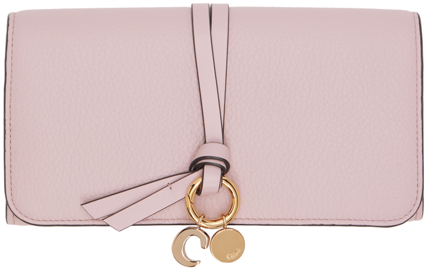 Chloé: Purple Long Alphabet Wallet | SSENSE Canada Chloé: Purple Long Alphabet Wallet | SSENSE Canada