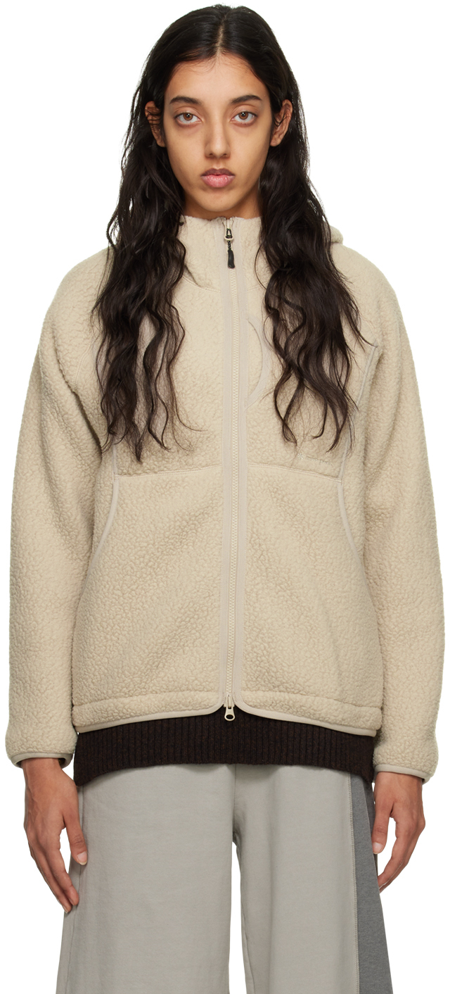 Snow Peak: Beige Boa Jacket | SSENSE
