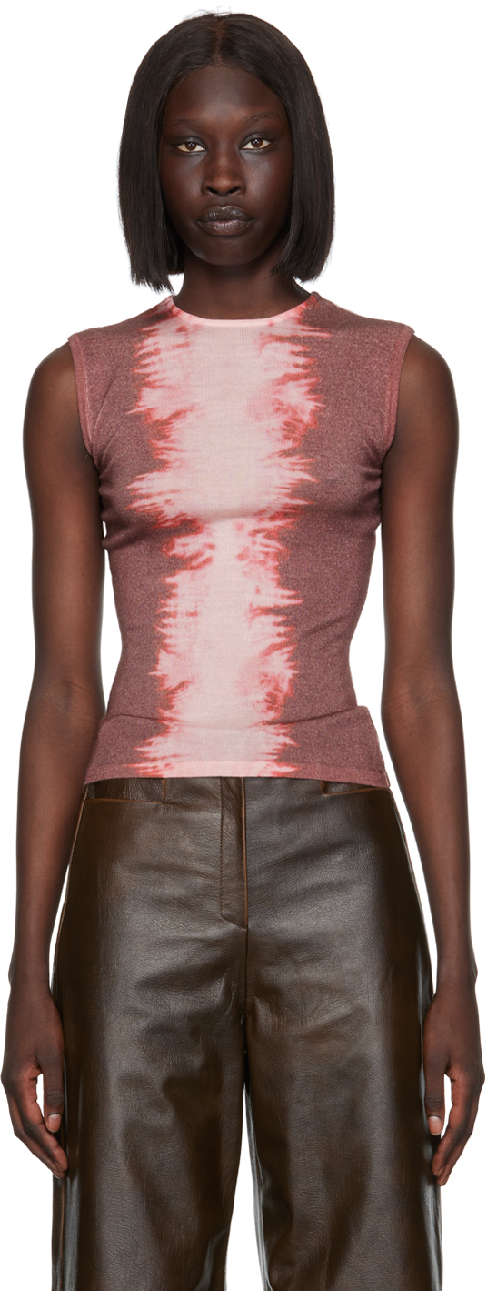 16Arlington: Red Tania Tank Top | SSENSE Canada