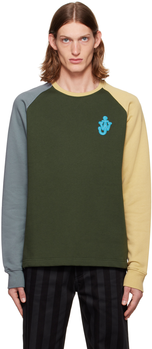 Green Raglan Sweatshirt by JW Anderson on Sale