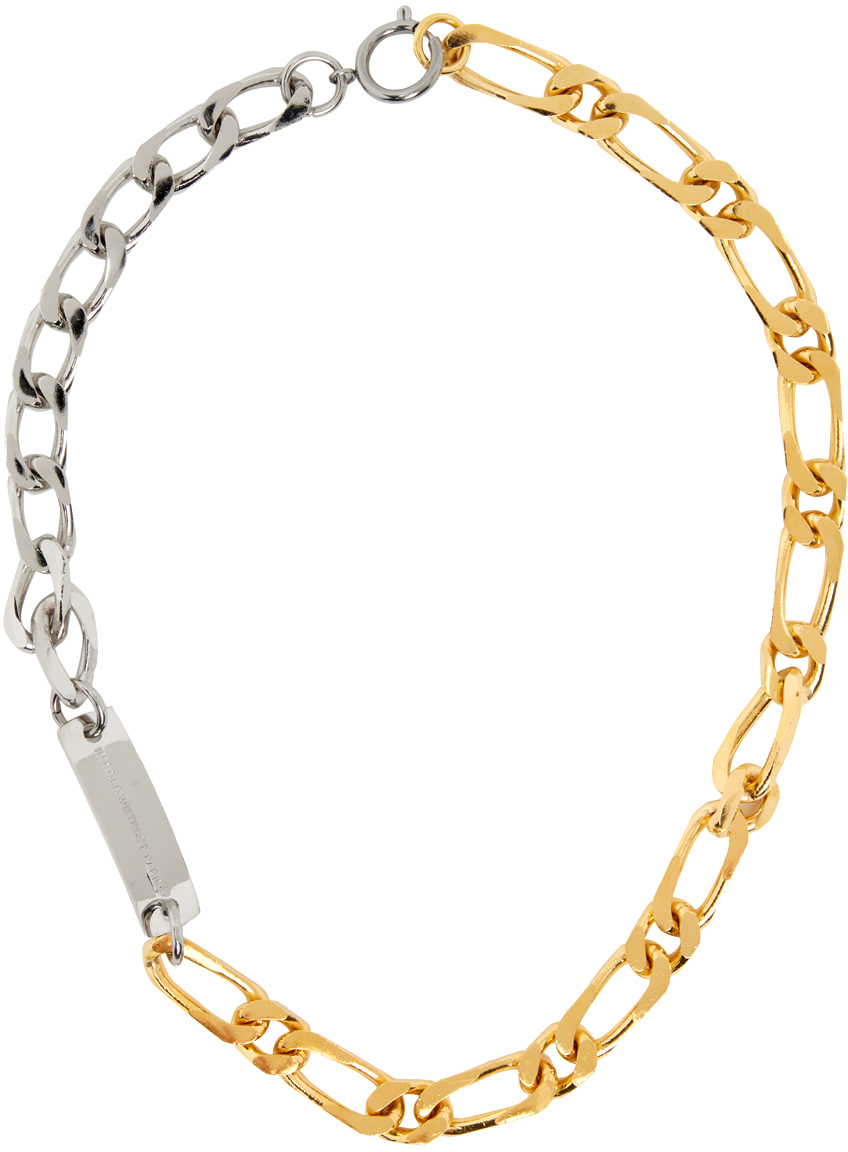IN GOLD WE TRUST PARIS Collier Dor Et Argent En Cha nes Vari es SSENSE France in-gold-we-trust-paris-collier-dor-et-argent-en-cha-nes-vari-es-ssense-france