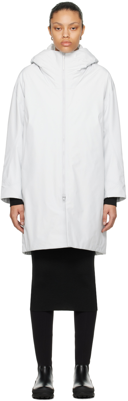 Veilance: Off-White Monitor Coat | SSENSE Canada