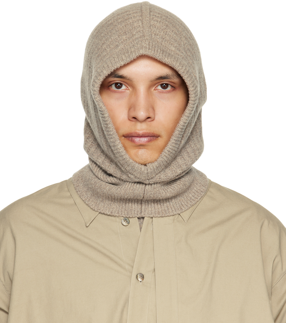LE17SEPTEMBRE: Brown Wool Balaclava | SSENSE UK