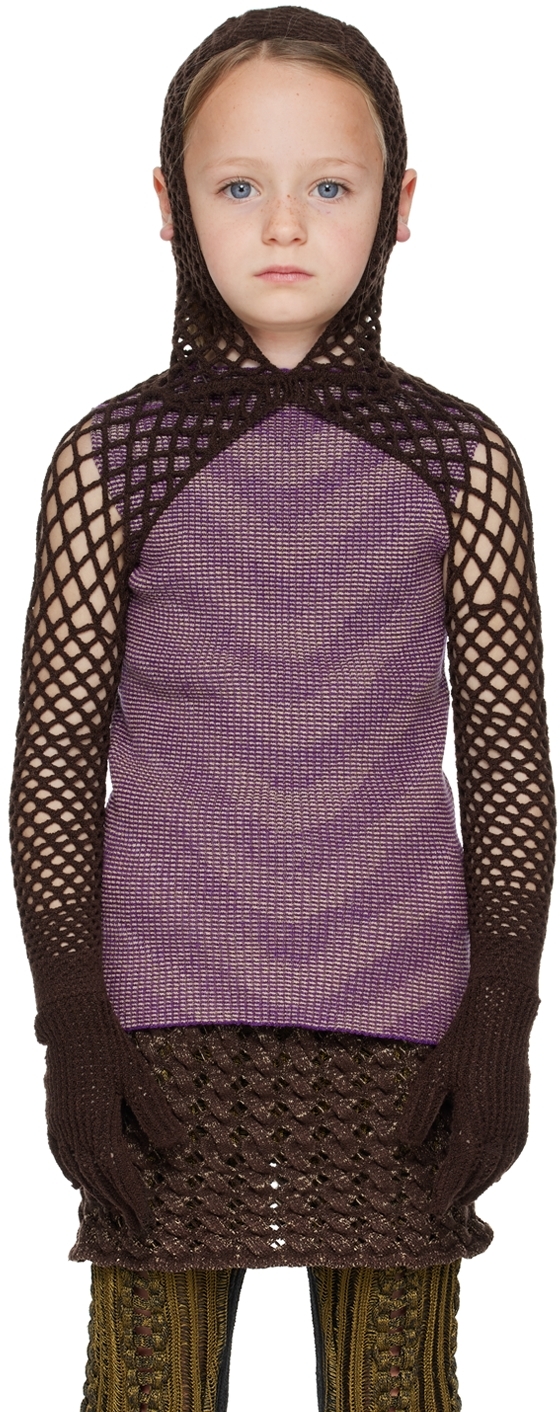 SSENSE Exclusive Kids Brown Sleeves by Isa Boulder on Sale