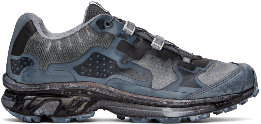 11 by Boris Bidjan Saberi: 灰色 Salomon 联名 Bamba 5 运动鞋 | SSENSE