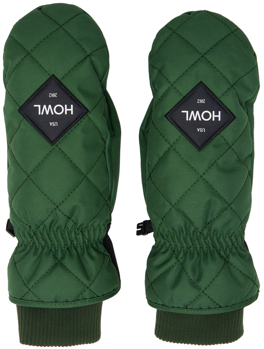 Green Jed Mittens by HOWL on Sale