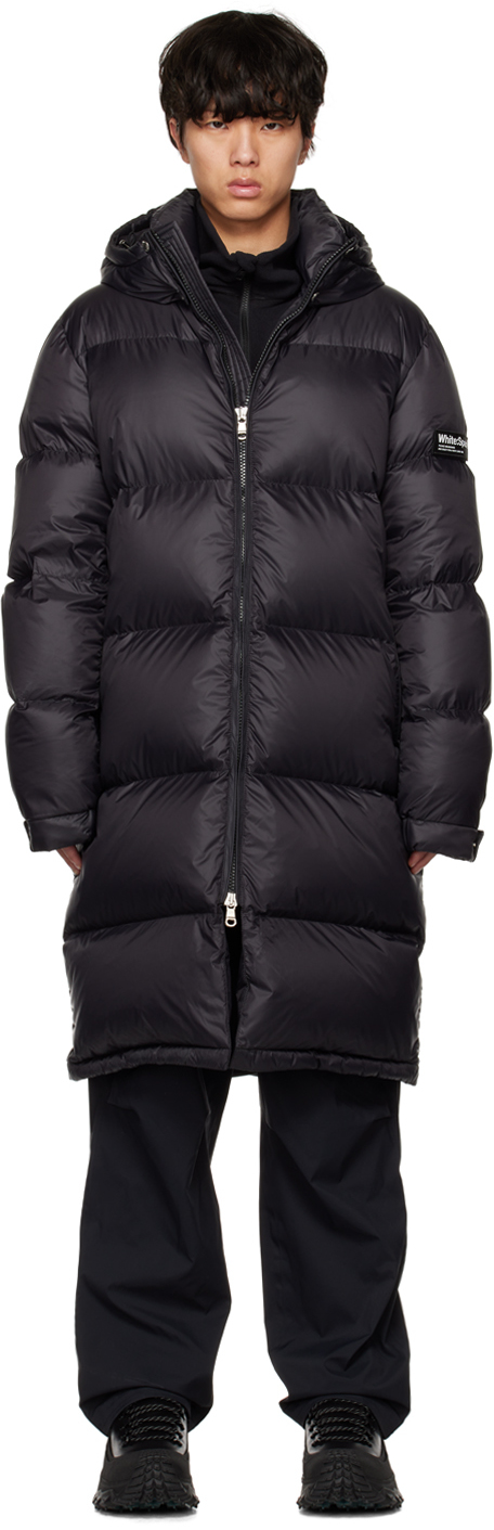 White:Space: Black Scott Coat | SSENSE Canada