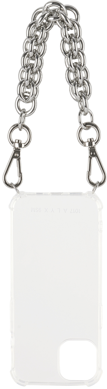 Silver Small Chunky Chain iPhone 13 Case by 1017 ALYX 9SM | SSENSE Canada