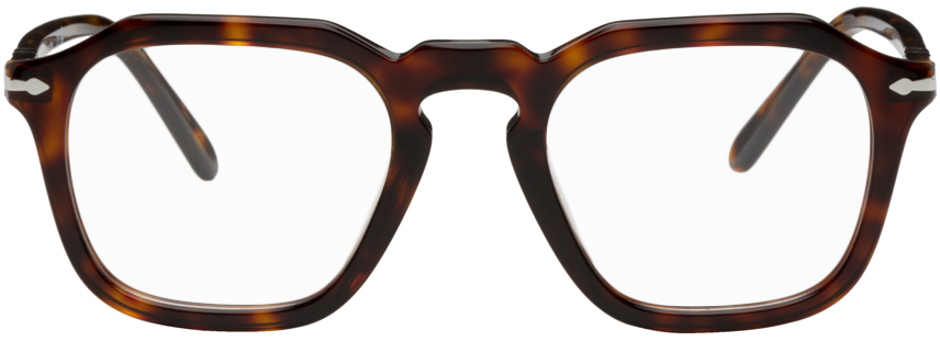 Persol: Tortoiseshell PO3292V Glasses | SSENSE Canada