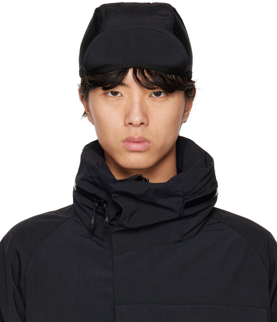 CMF Outdoor Garment: Black Mesh Cap | SSENSE UK