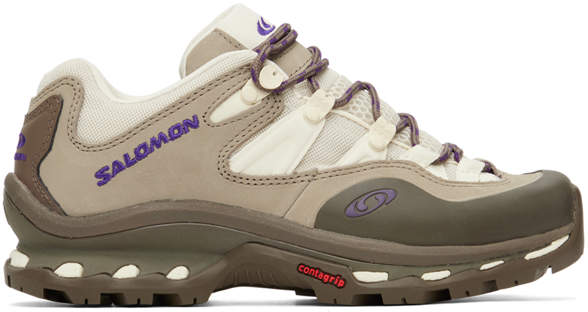 Salomon Xt-quest 2 Advanced Rubber-trimmed Nubuck And Mesh Sneakers In ...