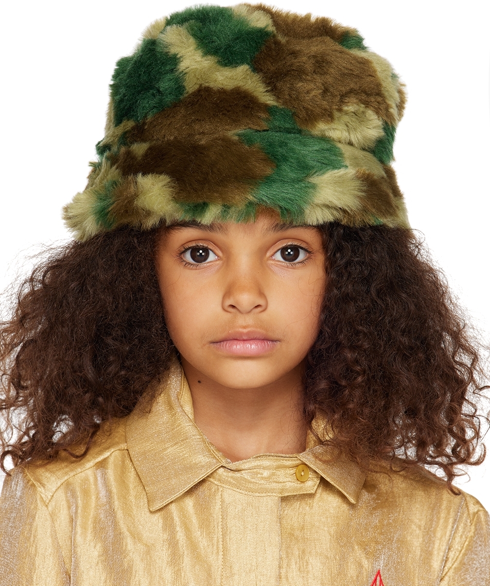 Kids Green Starfish Bucket Hat by The Animals Observatory | SSENSE
