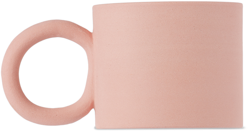 Pink Circle Mug by Ekua Ceramics | SSENSE UK