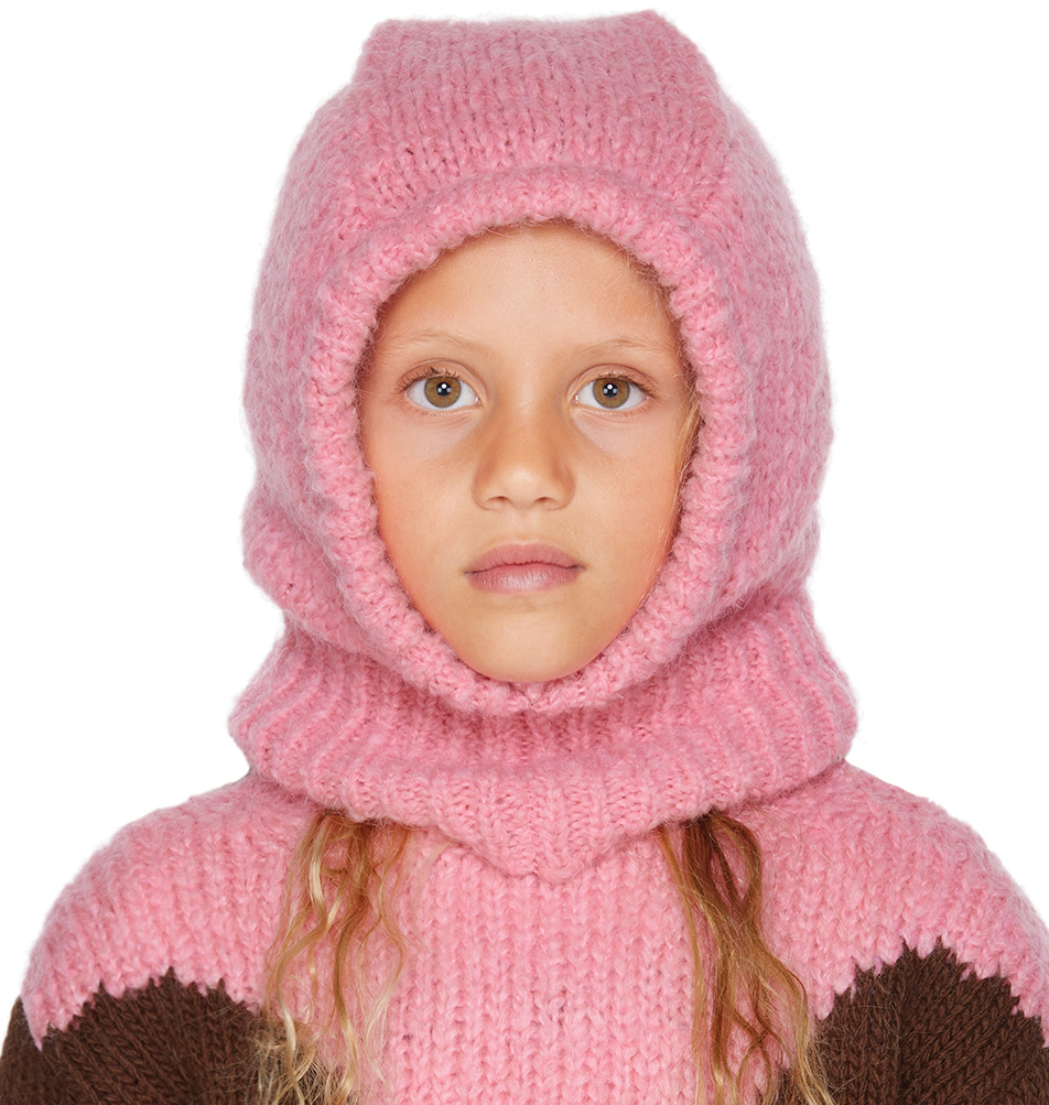 Kids Pink Overall Hat by Weekend House Kids on Sale
