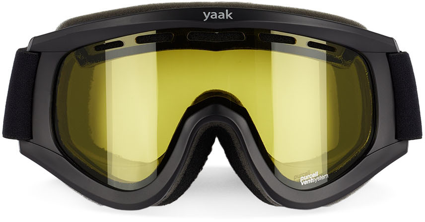 Yaak Optics ブラック OP-1 スノーゴーグル | SSENSE 日本
