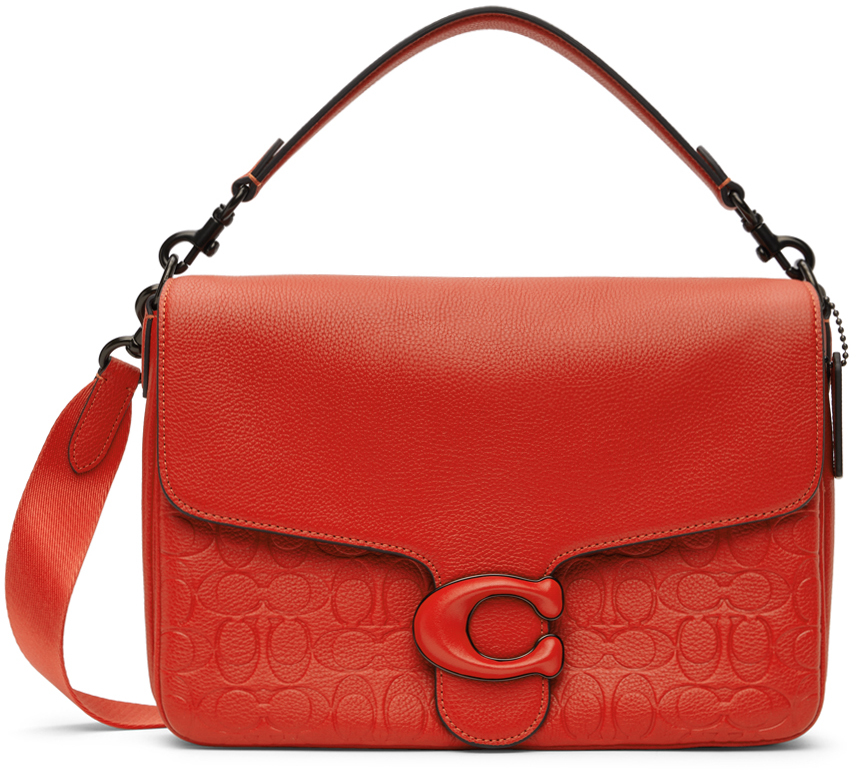 Coach 1941: Sac messager Tabby rouge | SSENSE France