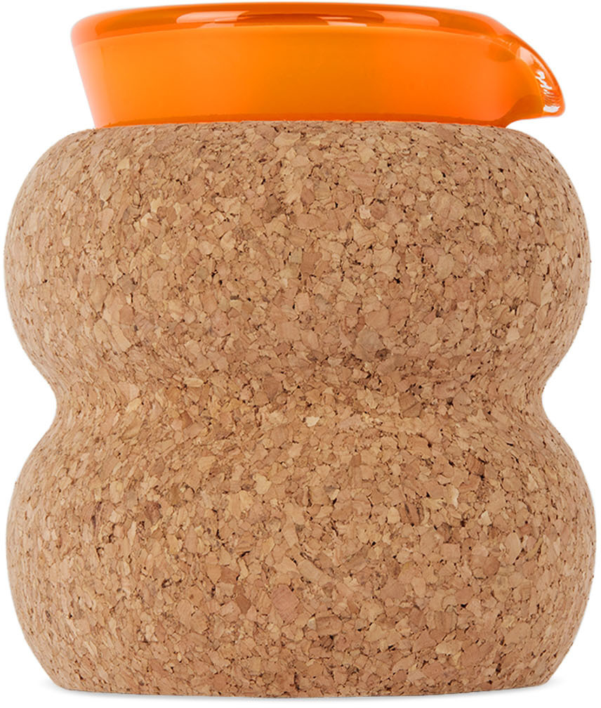Orange Melanie Abrantes Edition Glass & Cork Astray by Houseplant on Sale