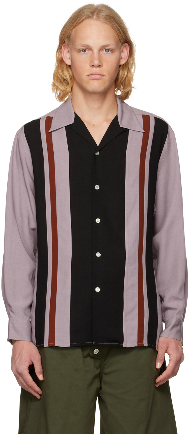 WACKO MARIA: Purple 50s Shirt | SSENSE UK