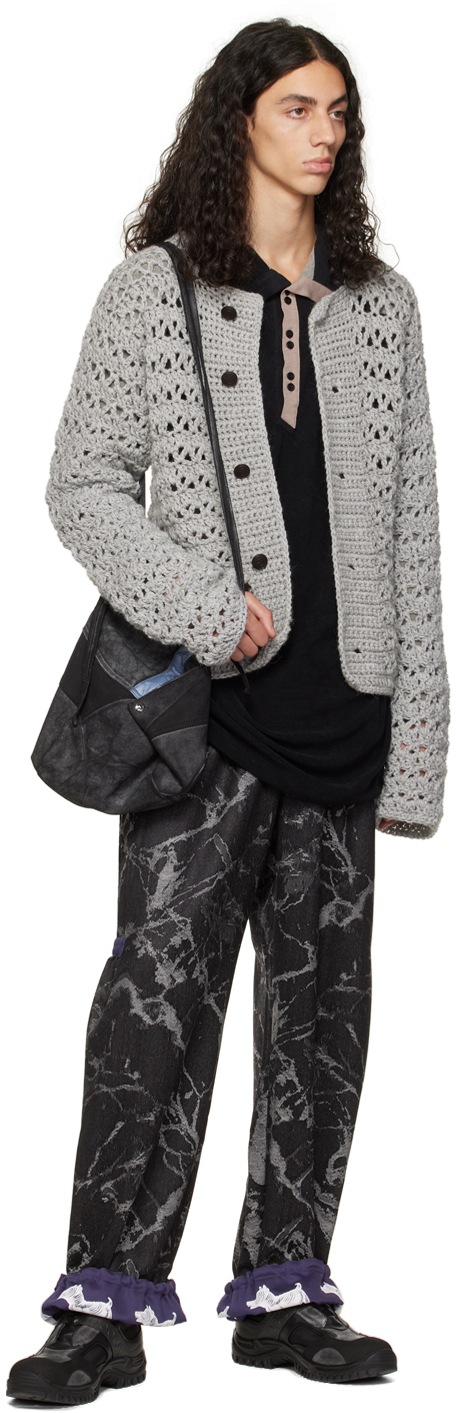 KIKO KOSTADINOV 블랙 Halisha 폴로 - 페칭