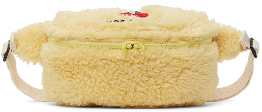 Kids Yellow Cherry Pouch by Jellymallow on Sale