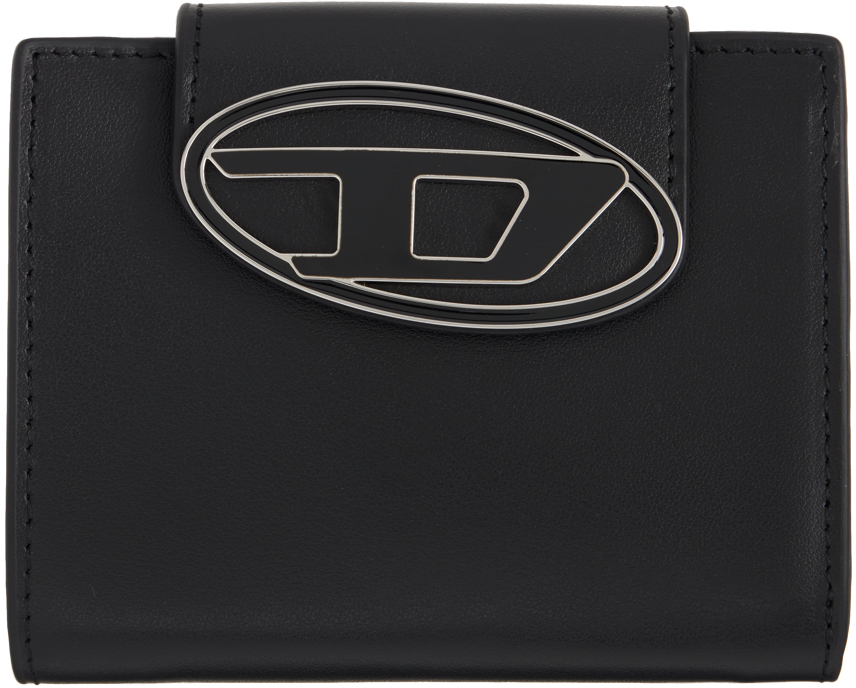Diesel: Black Camille Wallet | SSENSE Canada