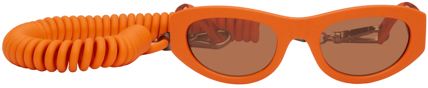 Orange Reborn To Live Sunglasses by Dolce&Gabbana on Sale