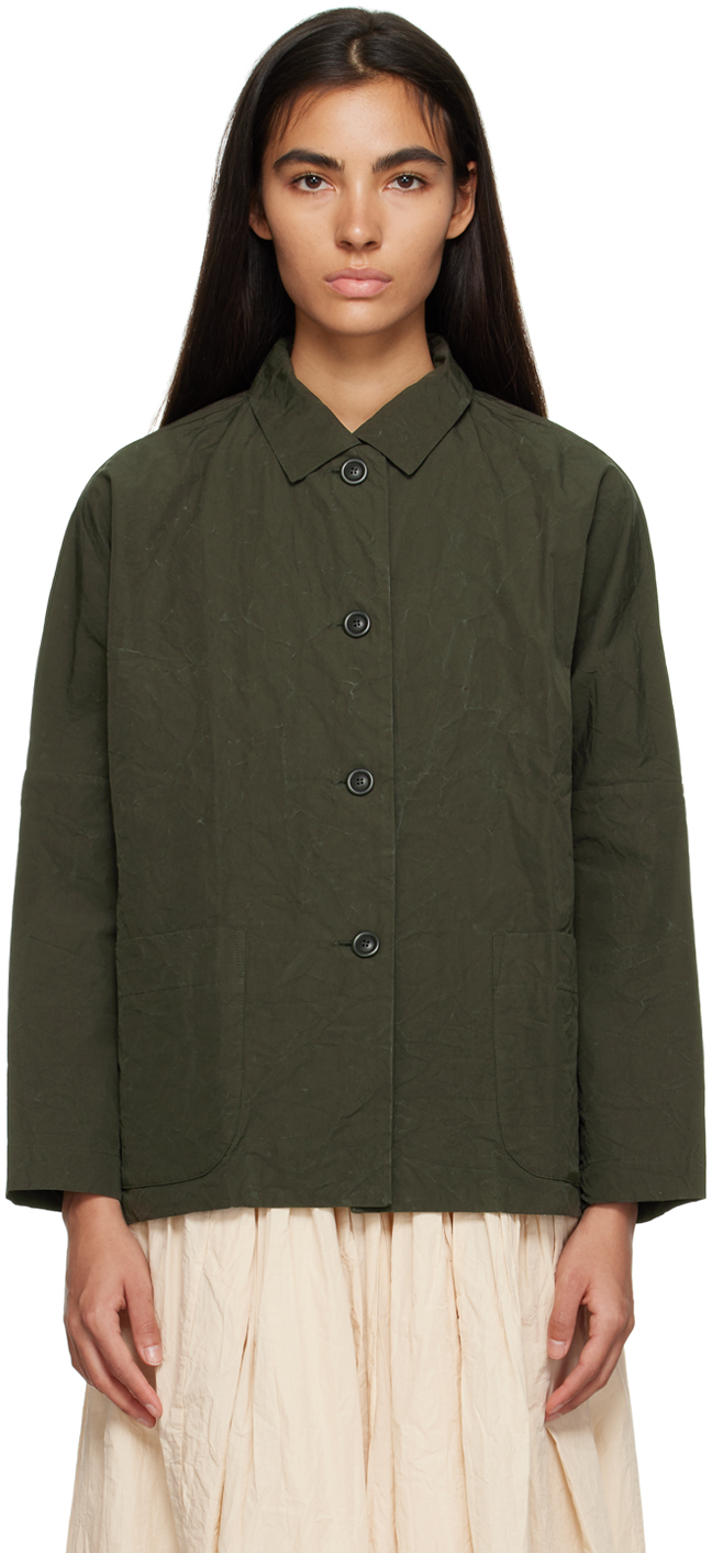 CASEY CASEY: 绿色 Rer 夹克 | SSENSE