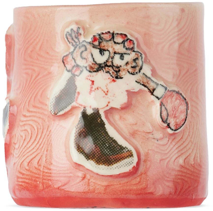 Pink Foam Runner Cup by Handle With Care by Christian Moses | SSENSE