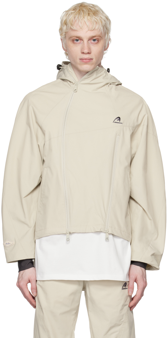 ADER error: Beige Plue Jacket | SSENSE