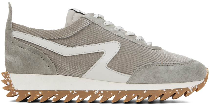Rag & Bone Gray Retro Runner Sneakers In Cemento | ModeSens