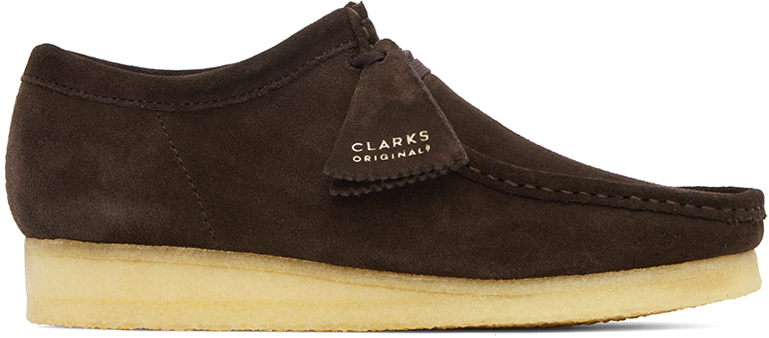 Clarks Originals: Brown Wallabee Derbys | SSENSE