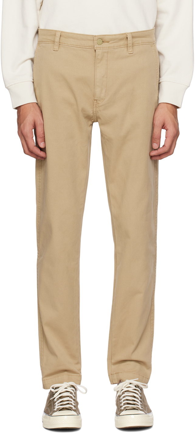 Tan XX Chino Trousers by Levi's on Sale