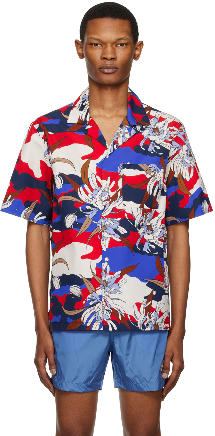 Moncler: Multicolor Printed Shirt | SSENSE