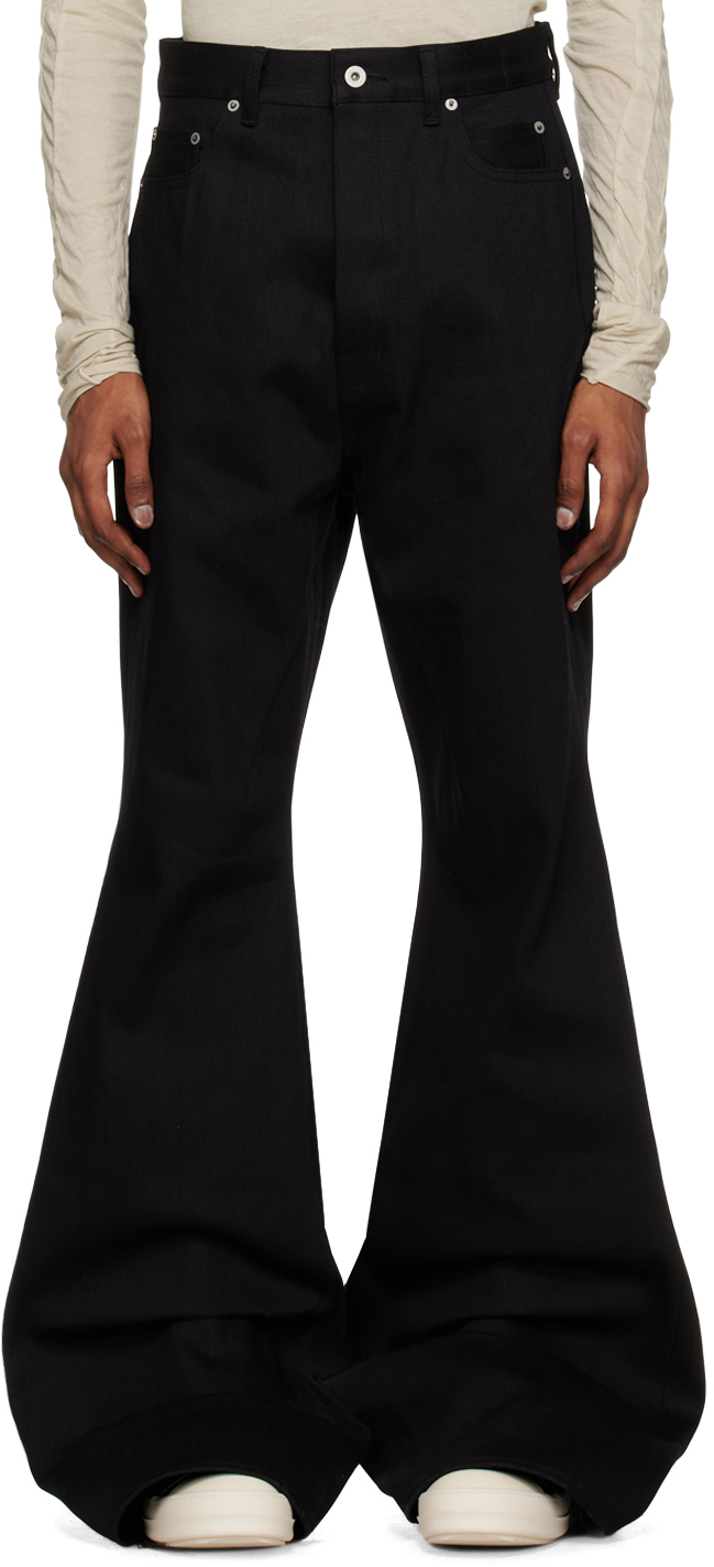 Rick Owens DRKSHDW: Black Bolan Jeans | SSENSE UK