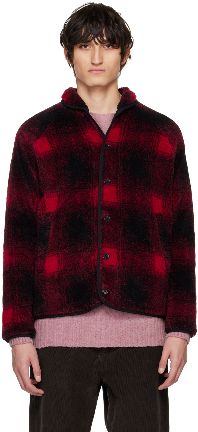 Red Beach Jacket by YMC on Sale