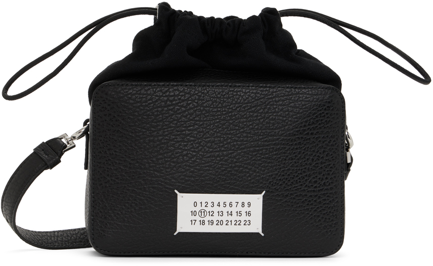 Maison Margiela: 黑色中号 5AC 相机包 | SSENSE