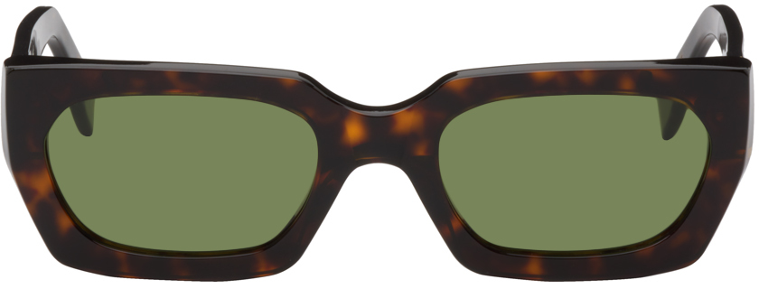 Retrosuperfuture Tortoiseshell Teddy 3627 Sunglasses Ssense Uk
