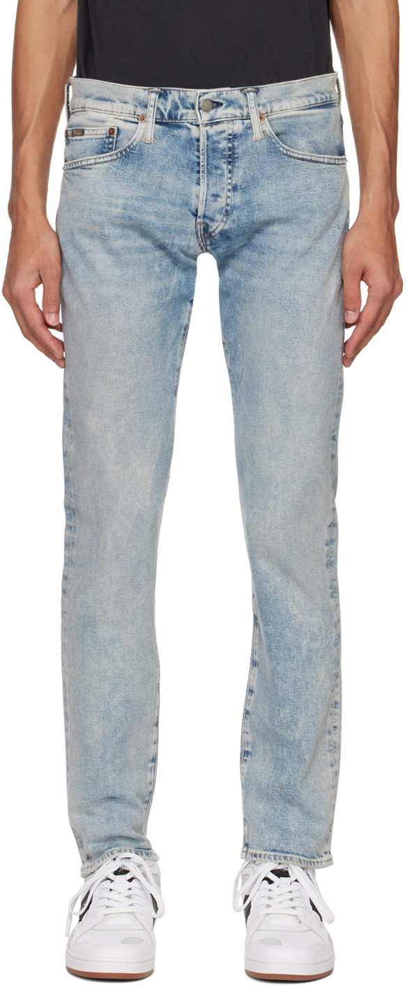 Polo Ralph Lauren: Blue Varick Jeans | SSENSE UK
