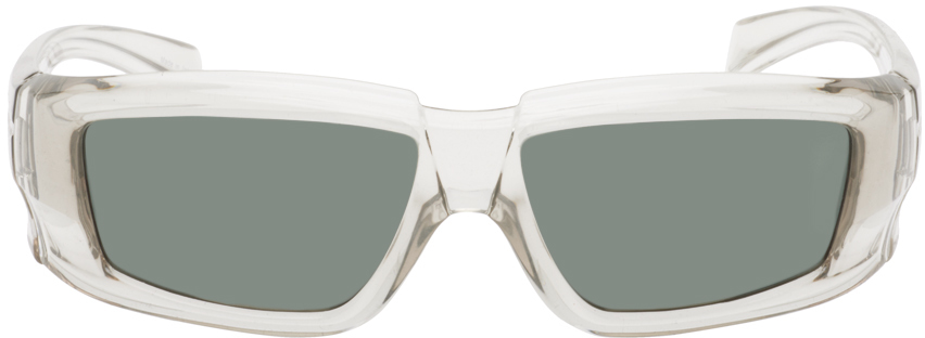 Rick Owens: Transparent Rick Sunglasses | SSENSE Canada