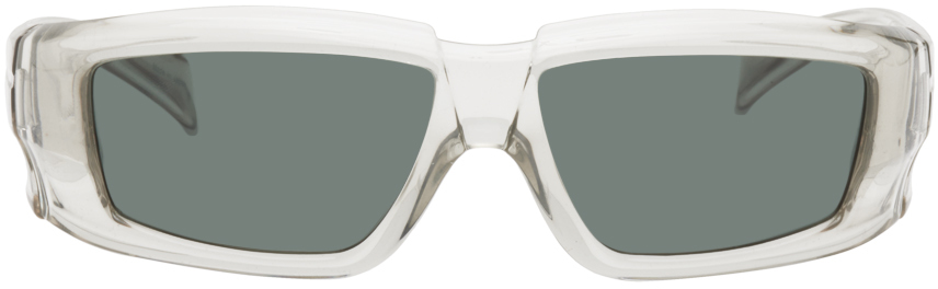 Rick Owens: Lunettes de soleil Rick transparentes | SSENSE France