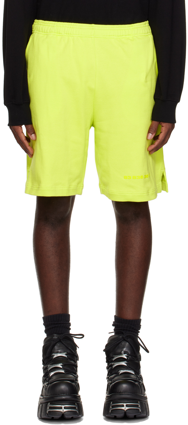 Yellow Drawstring Shorts by VTMNTS on Sale
