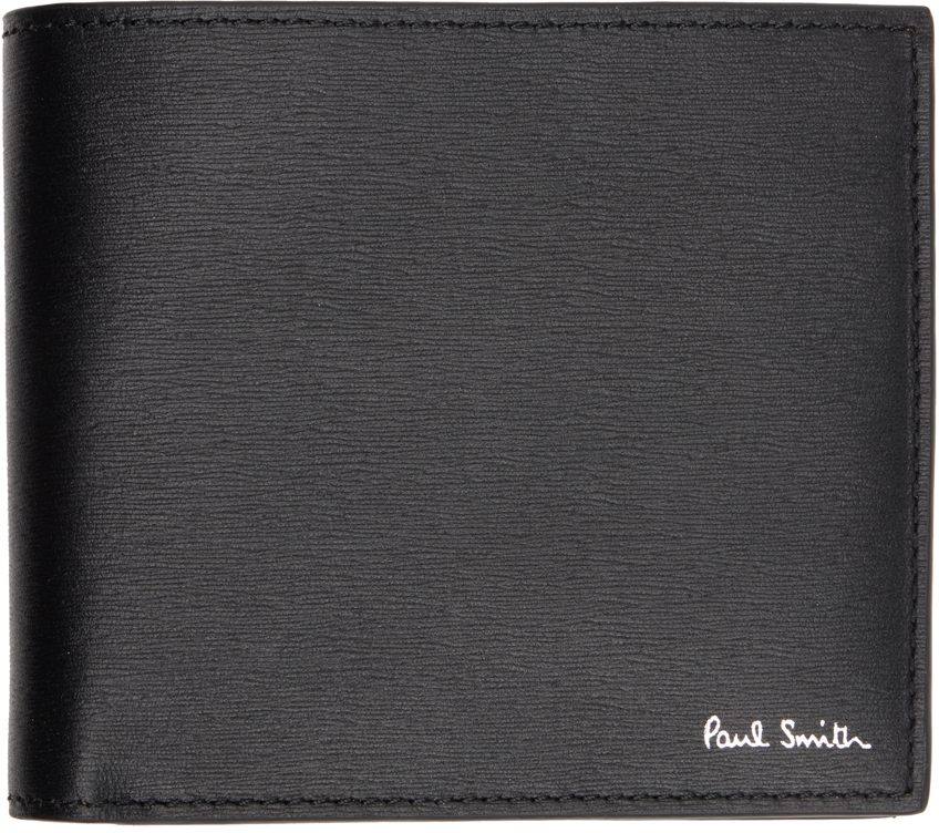 Paul Smith: Black Bifold Wallet | SSENSE UK