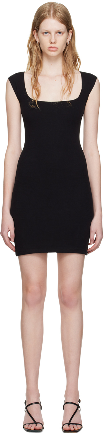 Gil Rodriguez: Black 'El Tigre' Minidress | SSENSE UK
