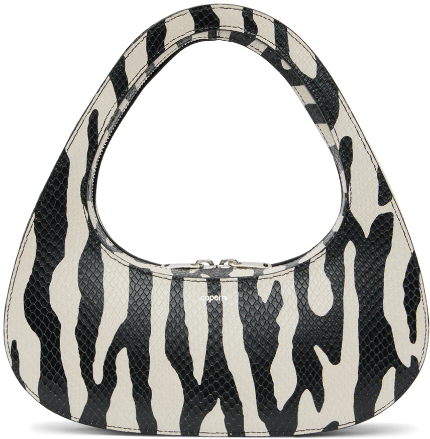 Coperni Black & White Baguette Swipe Bag | Smart Closet