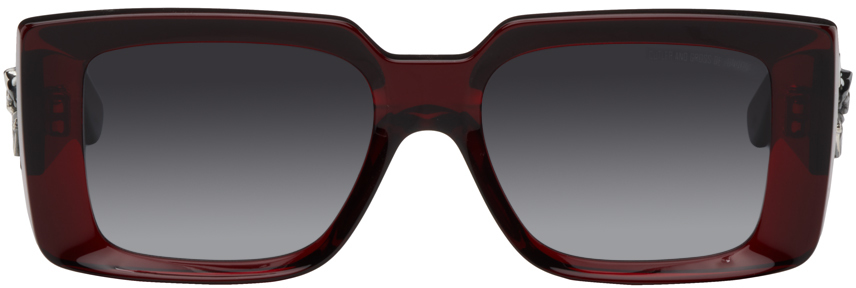 Cutler and Gross: Red The Great Frog Edition Reaper Sunglasses | SSENSE UK